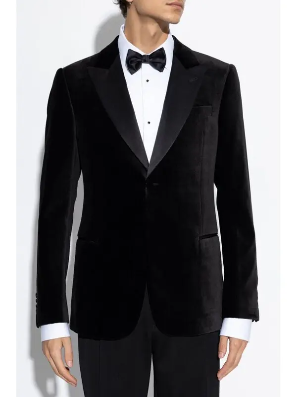 Emporio Armani Veltet Tuxedo Blazer