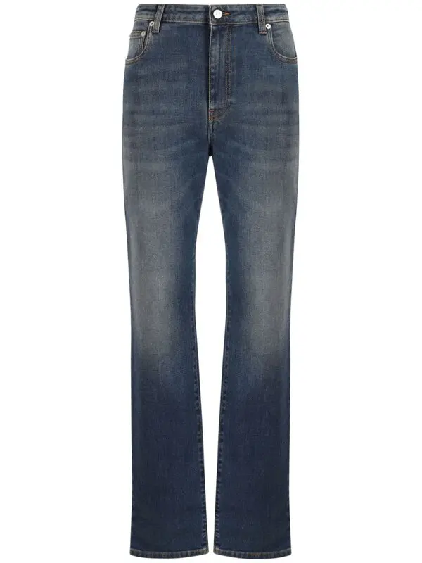 Fabiana Filippi Mid-rise Bootcut Jeans - Blue