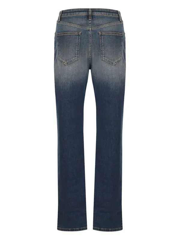 Fabiana Filippi Mid-rise Bootcut Jeans - Blue