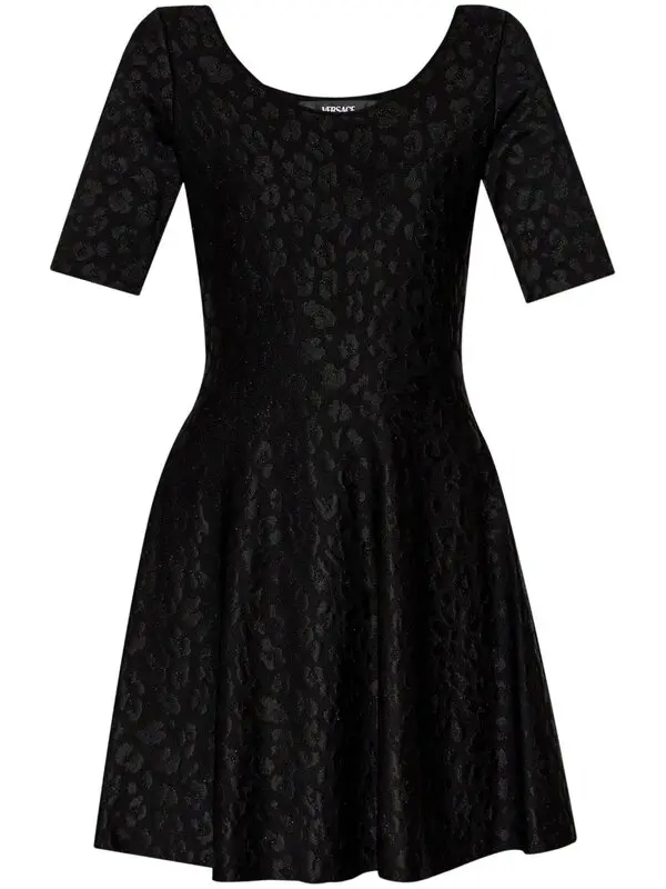 Versace Medusa Jacquard Mini Dress