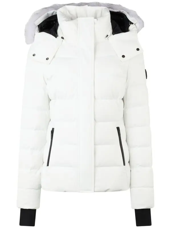 Moose Knuckles Betta Shearling Jacket - White