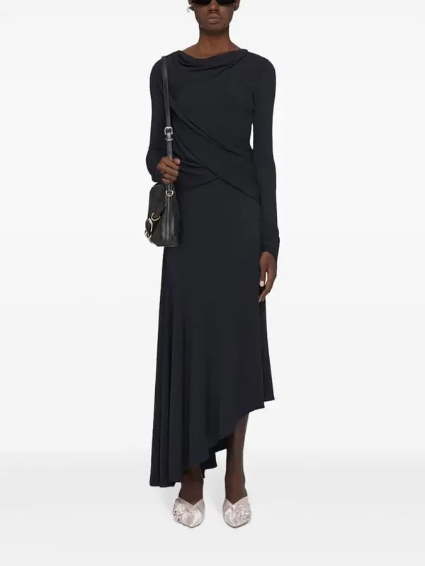 Givenchy Asymmetric Midi Dress
