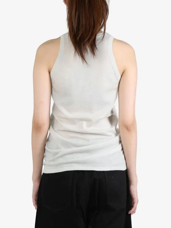 Frenckenberger Cashmere Tank Top - Neutrals