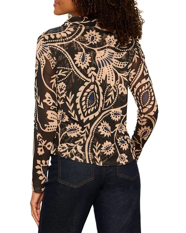 Sanctuary Animal Print Blouse