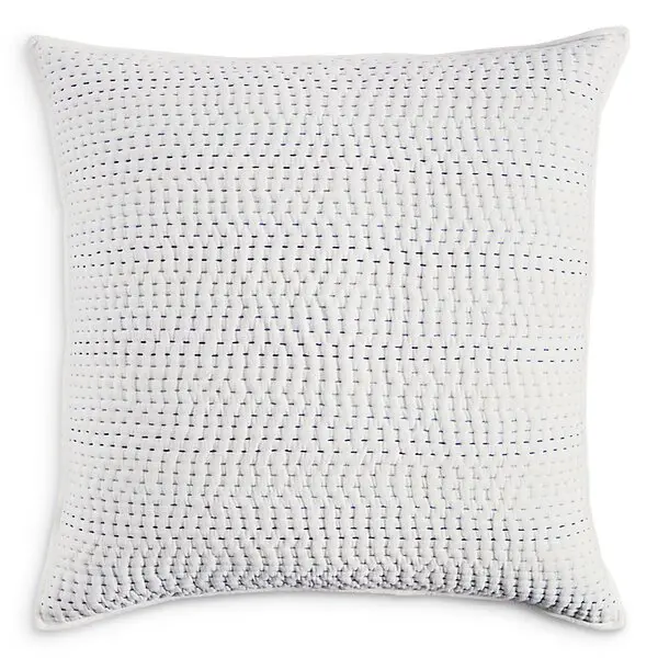 SKY Multicolor Pickstitch Quilted Euro Sham Set Exclusive - Coast Blue