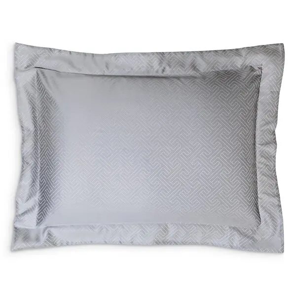 Frette Passage Standard Sham Exclusive - Grey Cliff