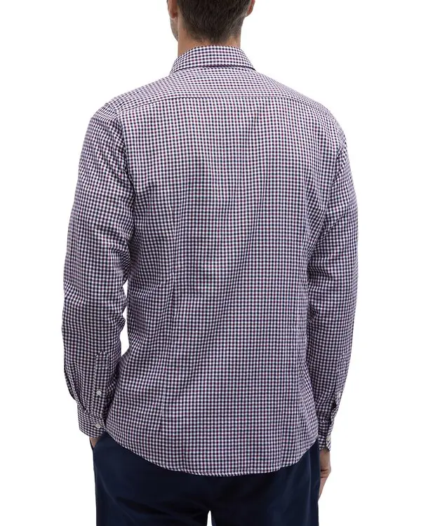 Barbour Padshaw Tailored Gingham Shirt - Rich Red