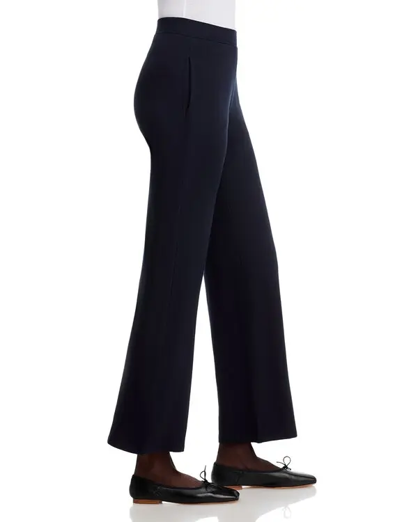 Majestic Filatures Wide Leg Pull On Pants - Marine