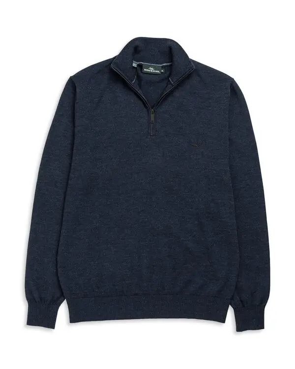 Rodd & Gunn Calderwell Quarter Zip Sweater - Midnight