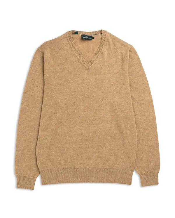 Rodd & Gunn Phoenix V-neck Sweater - Cedar