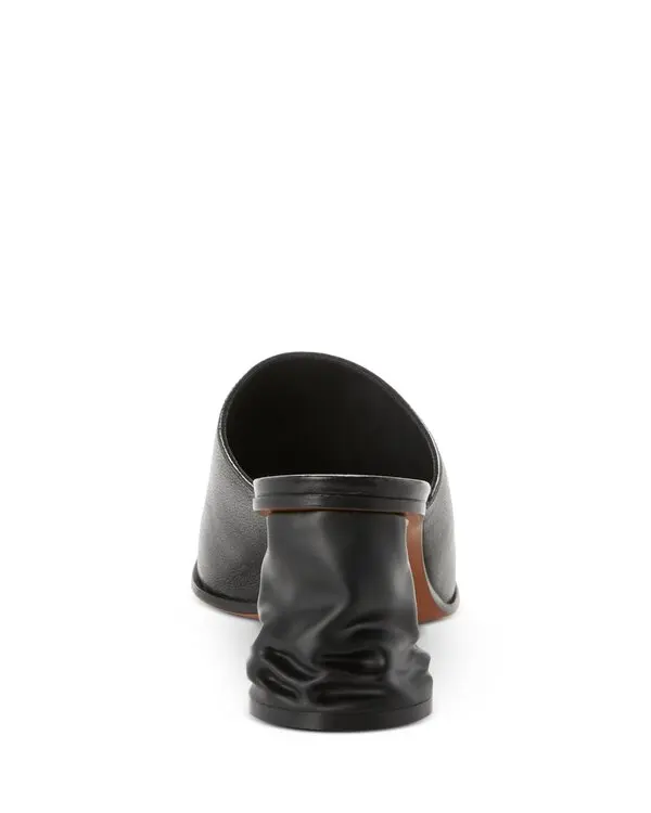Alexander McQueen Crush Mules - Black