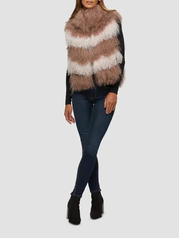 Gorski Mongolian Lamb Vest