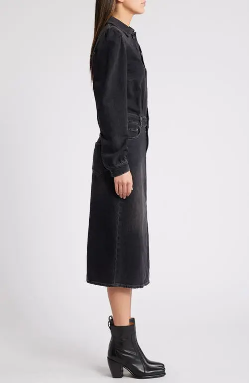 Rails Beverly Long Sleeve Denim Shirt Dress In Eclipse - 25% Off |  Editorialist