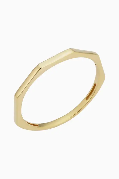 ORADINA 14k After Hours Band Ring - Yellow Gold