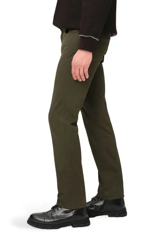 Warp + Weft Slim Fit Twill Pants - Thyme