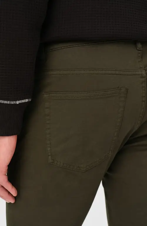 Warp + Weft Slim Fit Twill Pants - Thyme