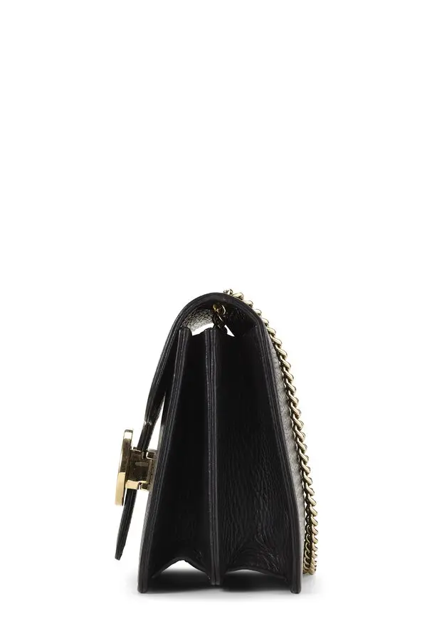 Gucci Leather Interlocking Crossbody - Black