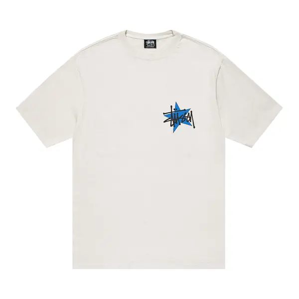 StÜssy Star Tee Pigment Dyed 'natural - Cream