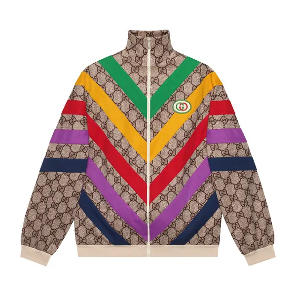 Gucci Gg Supreme Print Jacket