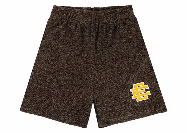 ERIC EMANUEL Ee Boucle Short - Brown/yellow