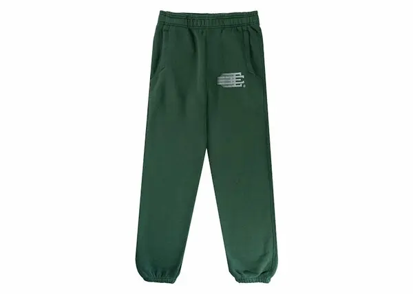 ERIC EMANUEL Ee Basic Sweatpant - Dark Green/reflective Grey