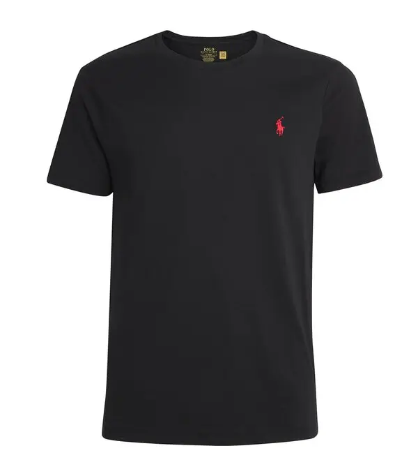 Polo Ralph Lauren Cotton Slim-fit T-shirt - Black