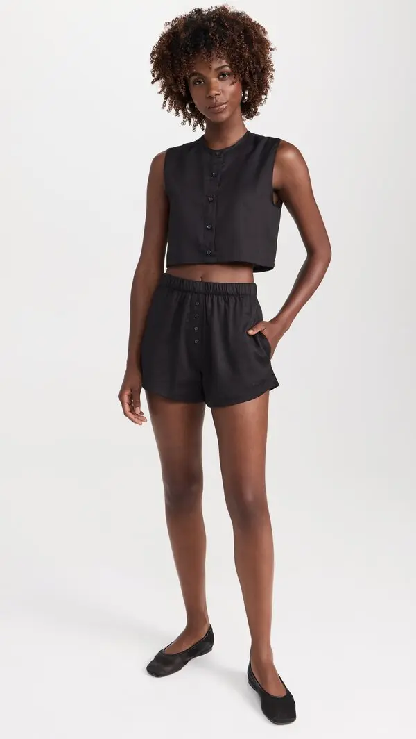 LESET Yoko Sleeveless Top