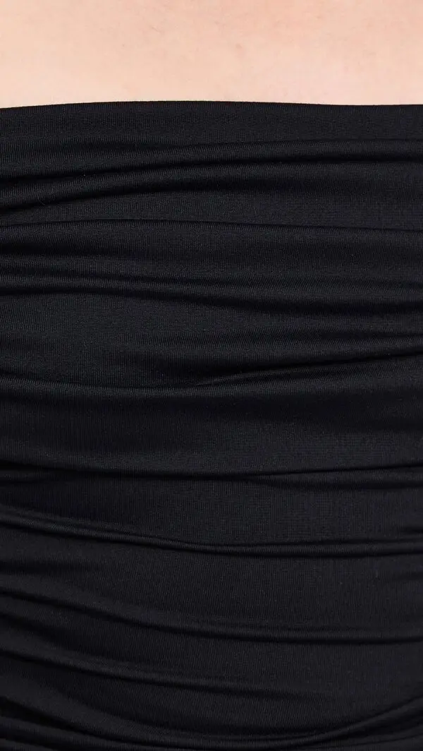 Susana Monaco Off-shoulder Gathered Top - Black