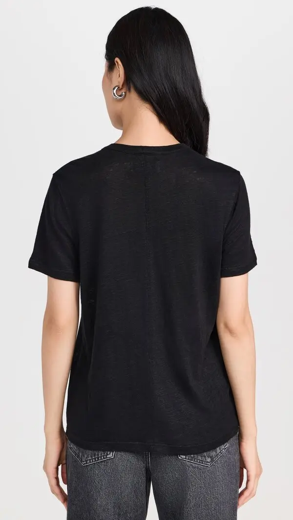 Sold Out NYC The Linen Perfect Tee - Black