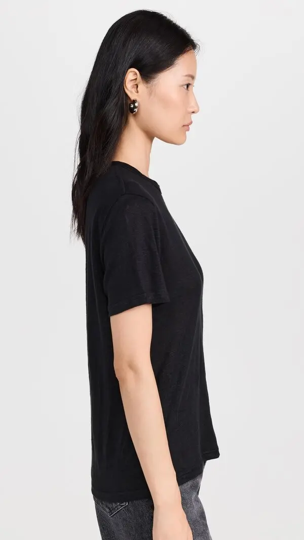 Sold Out NYC The Linen Perfect Tee - Black