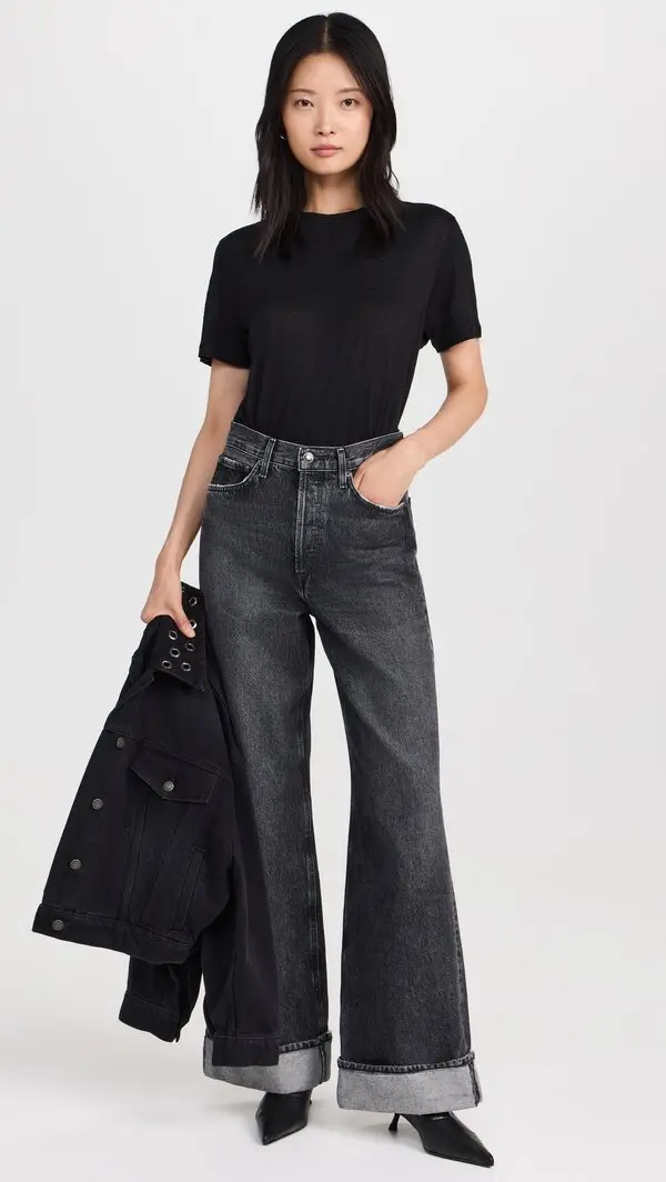 Sold Out NYC The Linen Perfect Tee - Black