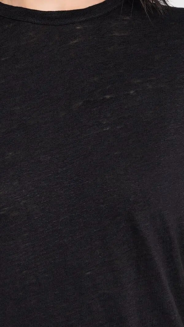 Sold Out NYC The Linen Perfect Tee - Black