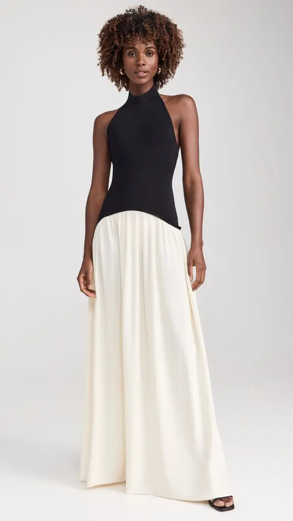 Solid & Striped Soglio Halter Dress