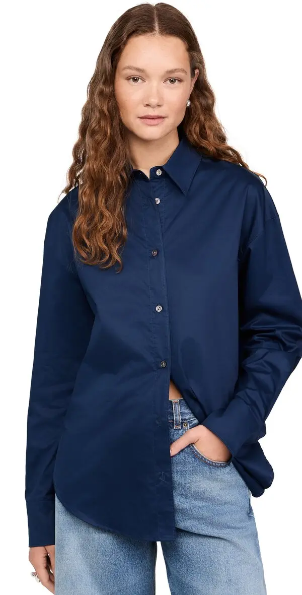 Sold Out NYC Button-down Shirt - Navy