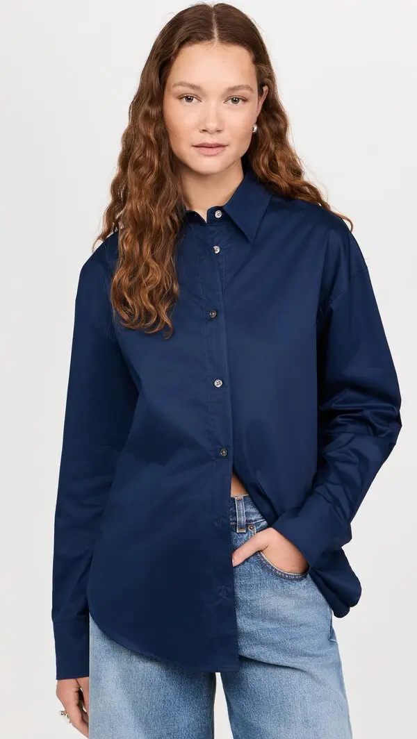 Sold Out NYC Button-down Shirt - Navy