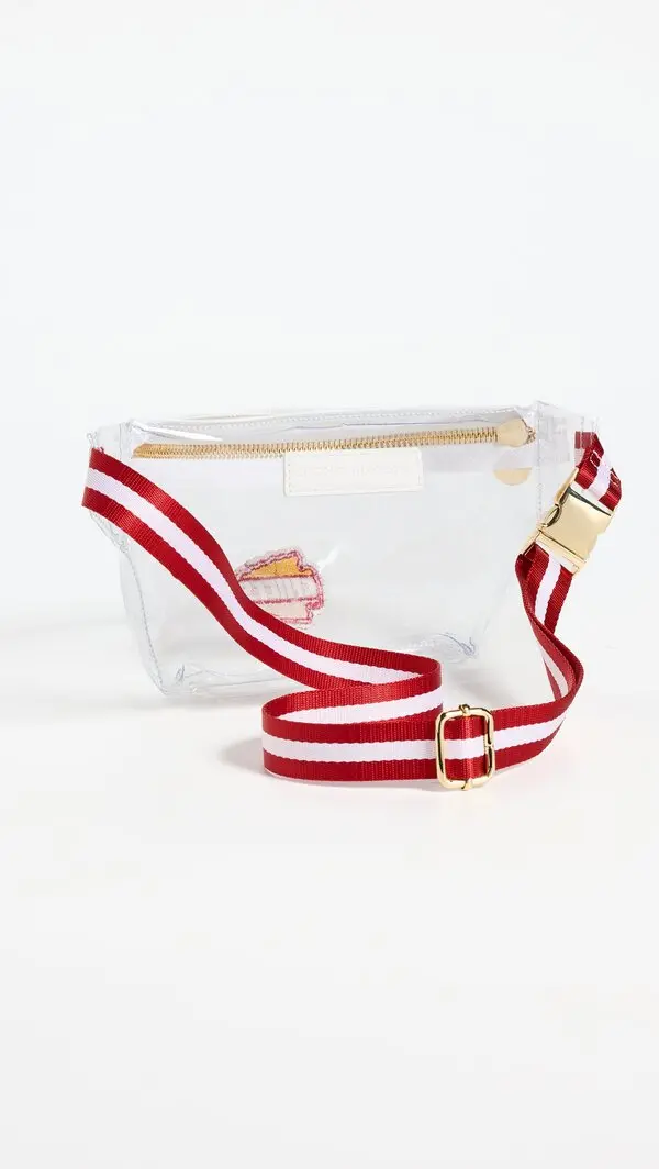 Stoney Clover Lane Kansas City Chiefs Belt Bag In Red/White  display picture 2