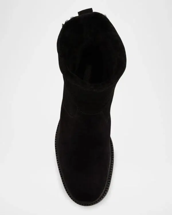 Manolo Blahnik Tomosa Suede Ankle Boots
