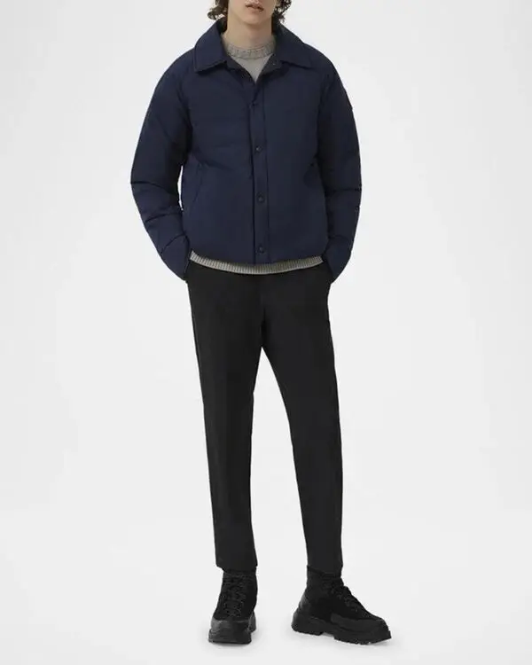 Canada Goose Lodge Coach Jacket - Atlantic Navy