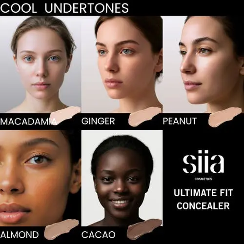 SIIA COSMETICS Ultimate Fit Concealer - Walnut