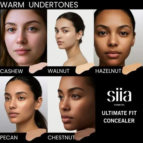 SIIA COSMETICS Ultimate Fit Concealer - Walnut