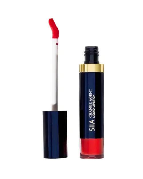 SIIA COSMETICS Change Agent Liquid Lipstick - Flamenco Red