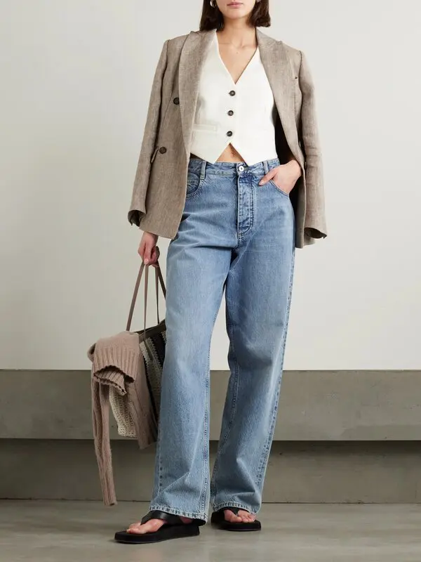 Brunello Cucinelli Cotton-blend Tweed Vest