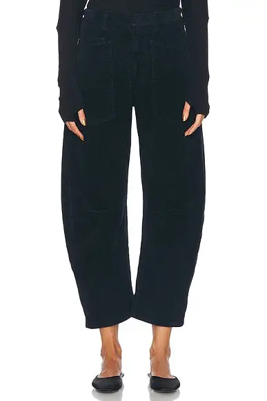 NILI LOTAN Shon Corduroy Pant - Midnight