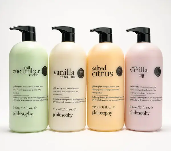 PHILOSOPHY A-d Sweet & Salty 4 Piece Shower Gel Auto-delivery - One-color