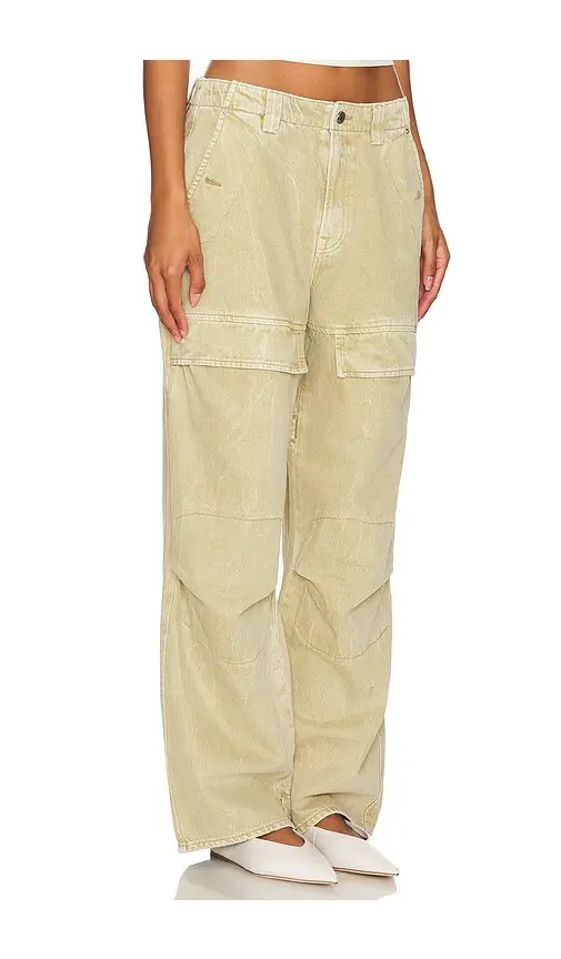 GRLFRND Steph Low Rise Cargo Jeans