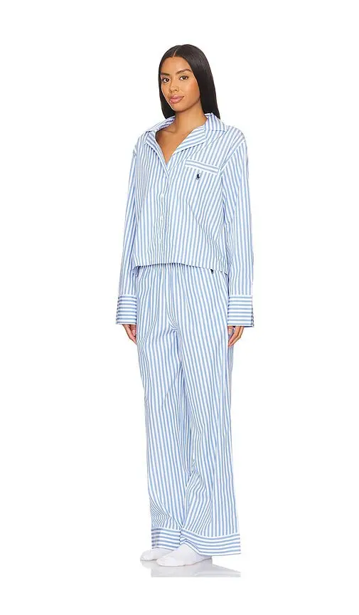 Polo Ralph Lauren Pajama Set In Blue