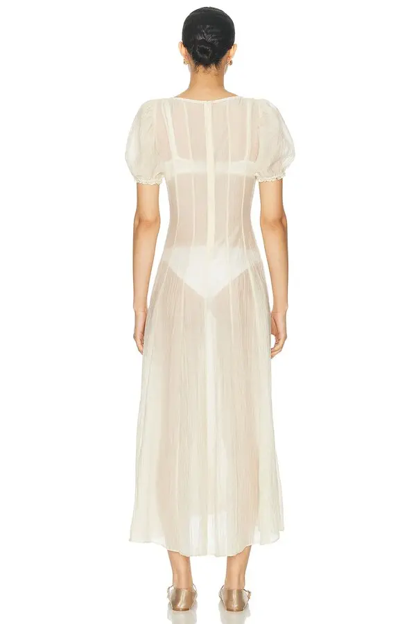Lpa Emory Midi Dress - Ivory
