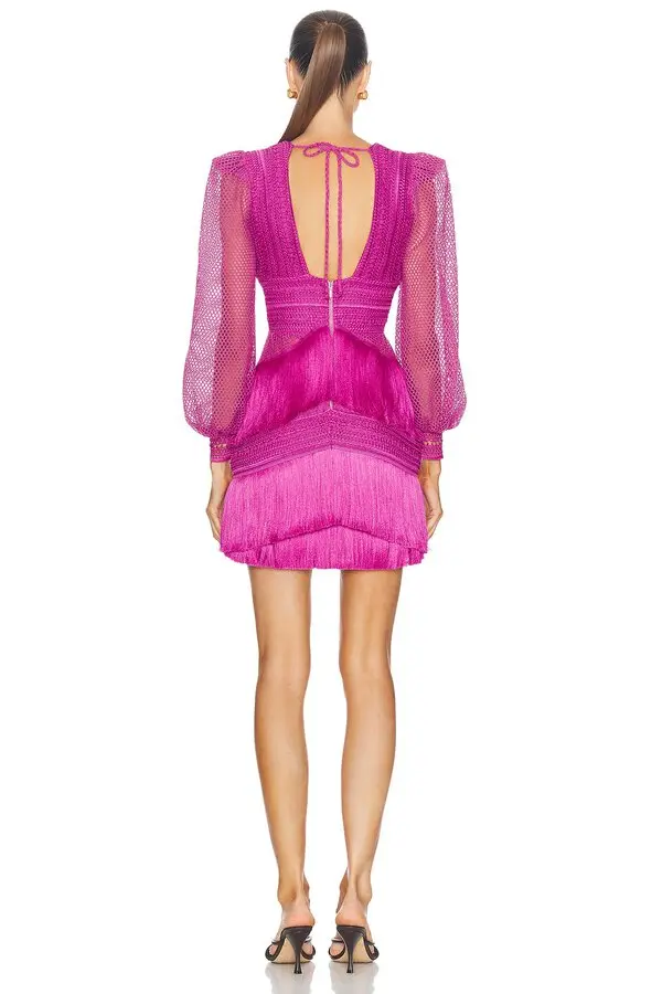 patbo long sleeve fringe beach dress Mini In Cerise - 58% Off fringe and front buckle Color:Charcoal Brown Maxi dress active DS Sleeveless Cut Out Side