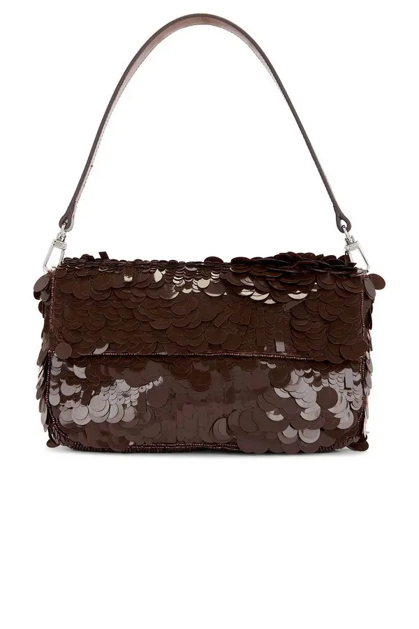Staud Timmy Shoulder Bag - Cacao