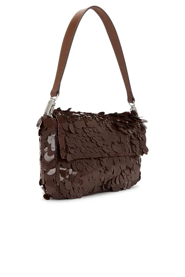 Staud Timmy Shoulder Bag - Cacao